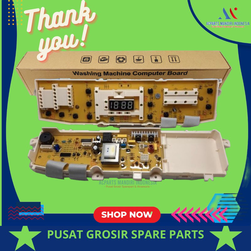 Jual SAMSUNG WA13WP modul pcb mesin cuci top Loading ( DC92-0818E-HOT ...
