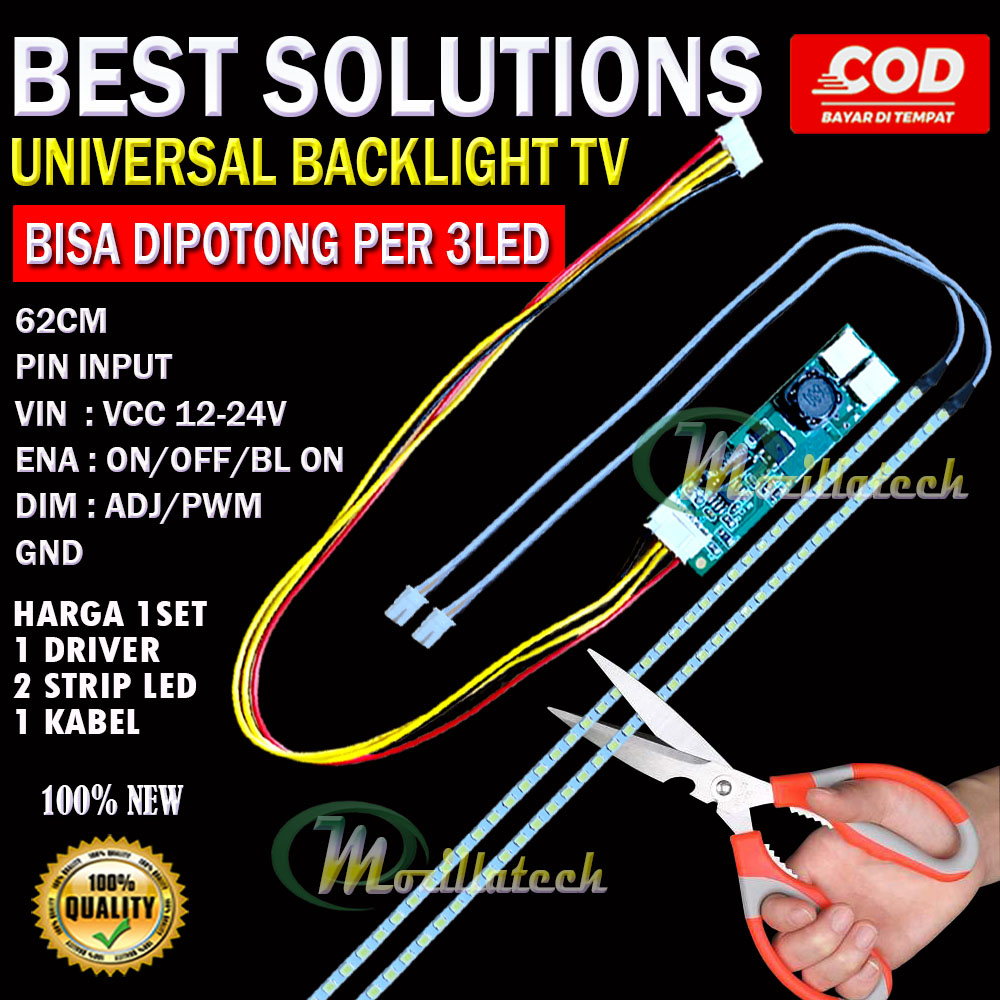 Jual INVERTER LED BACKLIGHT UNIVERSAL POLYTRON SAMSUNG SHARP LG ...
