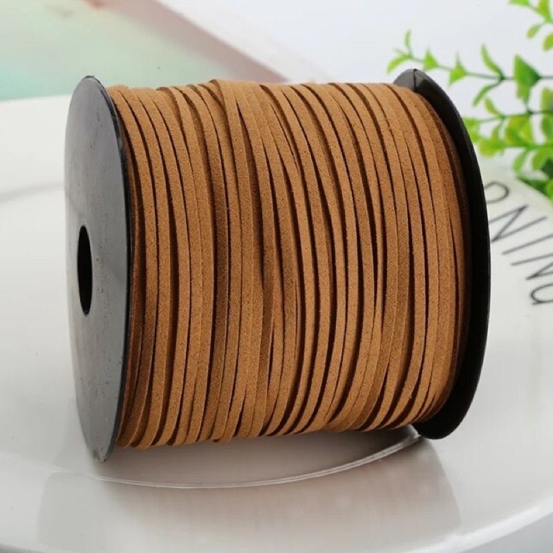 Jual Tali suede 3mm Meteran - tali Suede warna - tali suede Warna ...