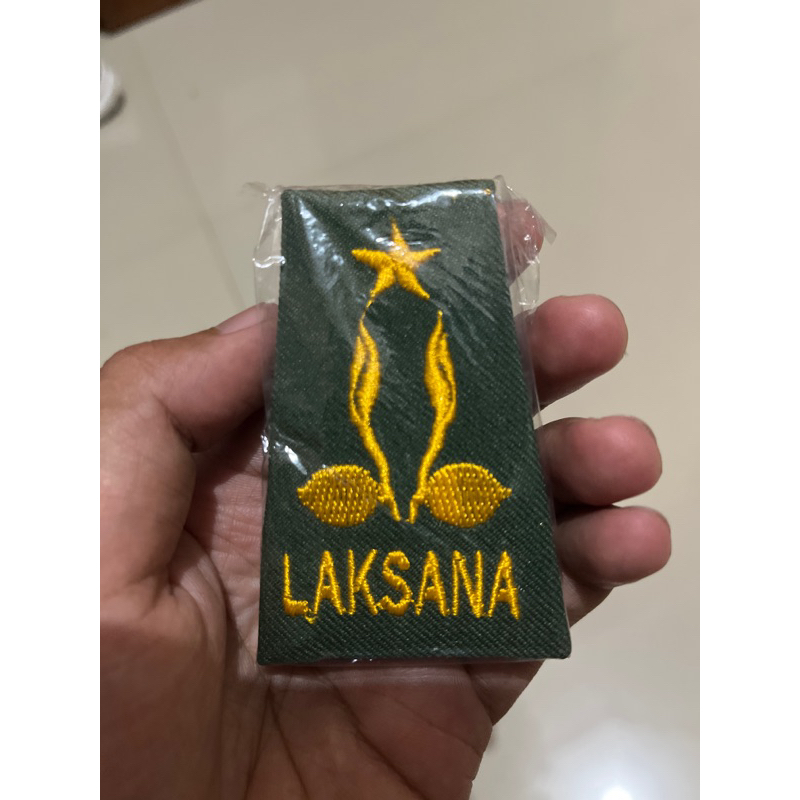 Jual Sepasang Tku Bantara Laksana Penegak Pramuka bordir Kain List ...