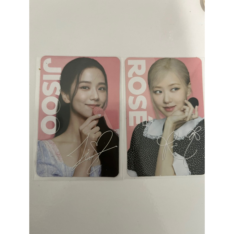 Jual Photocard jisoo rose oreo x blackpink | Shopee Indonesia