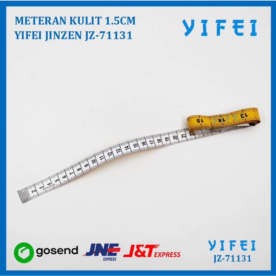 Jual METERAN JAHIT/METERAN MENJAHIT/METERAN KULIT 1.5CM YIFEI-71131 ...