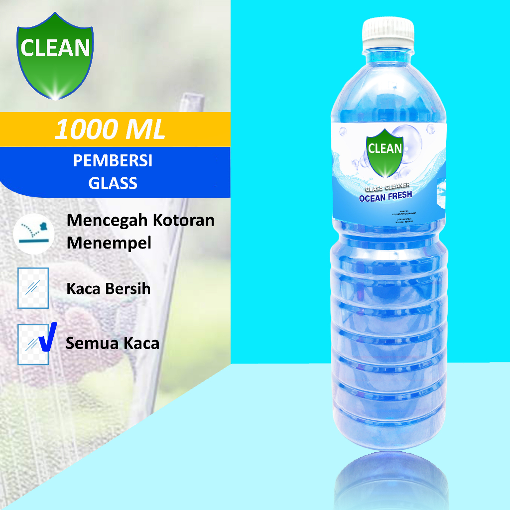 Jual Pembersih Kaca GLASS CLEANER 1 Liter | Shopee Indonesia