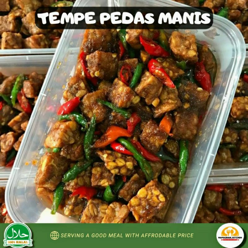 Jual MENU FAMILY..!! "TEMPE PEDAS MANIS" | Shopee Indonesia