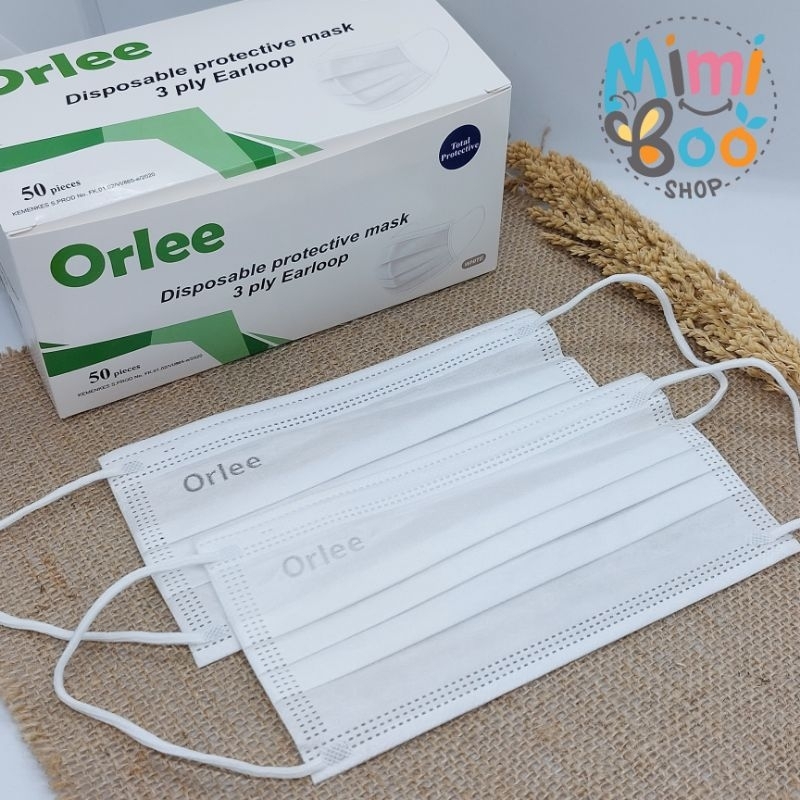 Jual Masker Orlee 3ply (isi 50pcs) | Shopee Indonesia