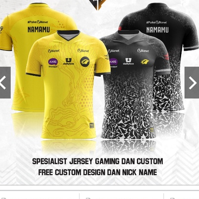 Jual Jersey Onic Esports Terbaru 2023 Pro Edition M4 Home & Away Custom ...
