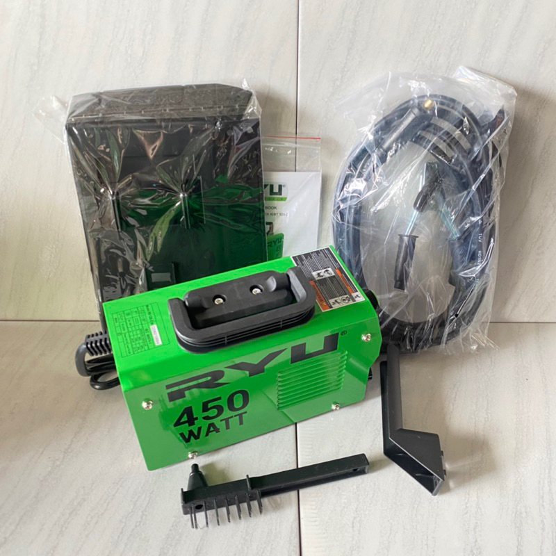 Jual Mesin Las ryu Inverter MMA 120 IGBT 450 watt / Mesin las / Mesin trafo las / welding ...