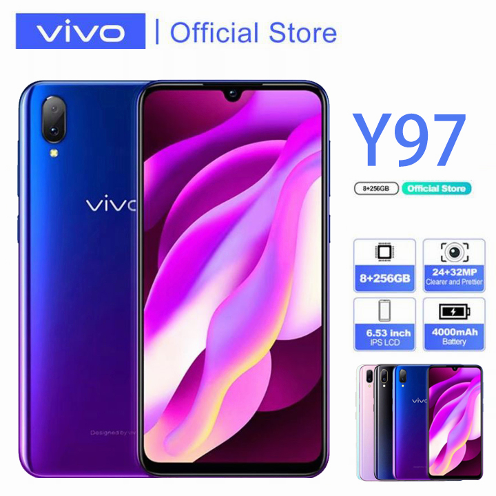 Jual 【Bisa cod】 VIVO Y97 RAM 4G 8+256GB 6.3 Inch HP Dual Sim Garansi Toko 1 Tahun Termurah ...