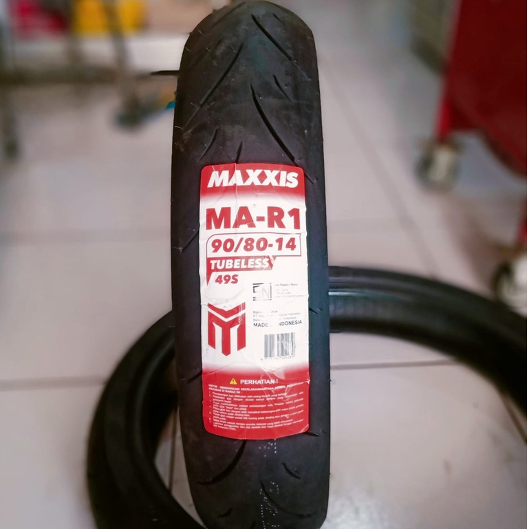 Jual Maxxis MA-R1 ukuran 90/80 ring 14 SOFT COMPOUND | Shopee Indonesia
