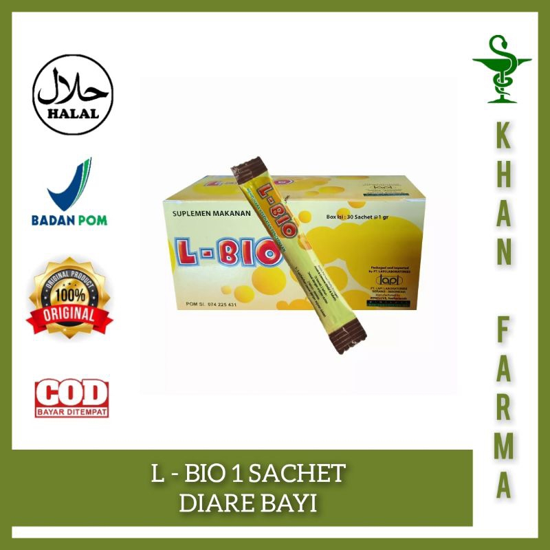 Jual L-BIO L BIO OBAT DIARE DAN MASALAH PENCERNAAN BAYI DAN ANAK 1 ...