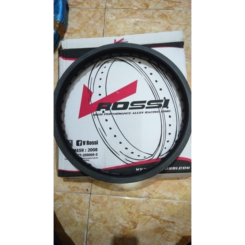 Jual VELG V ROSSI 185X18 BLACK | Shopee Indonesia