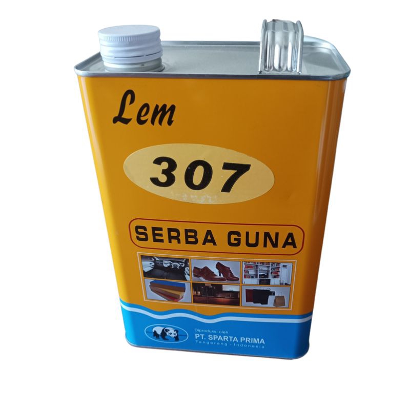 Jual Lem 307 Serba Guna Galon 2,65liter Untuk Bahan Kulit Karet Busa ...