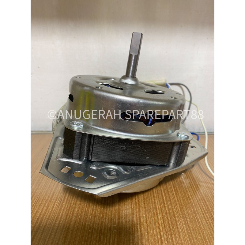Jual Dinamo motor mesin cuci spin / pengering Sharp Tembaga as 10mm | Shopee Indonesia