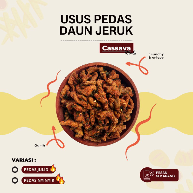 Jual USUS CRISPY DAUN JERUK (100gr) | Shopee Indonesia
