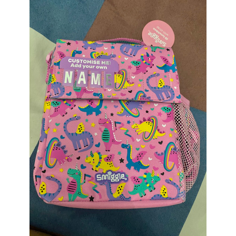 Jual smiggle lunch box bag pink original | Shopee Indonesia