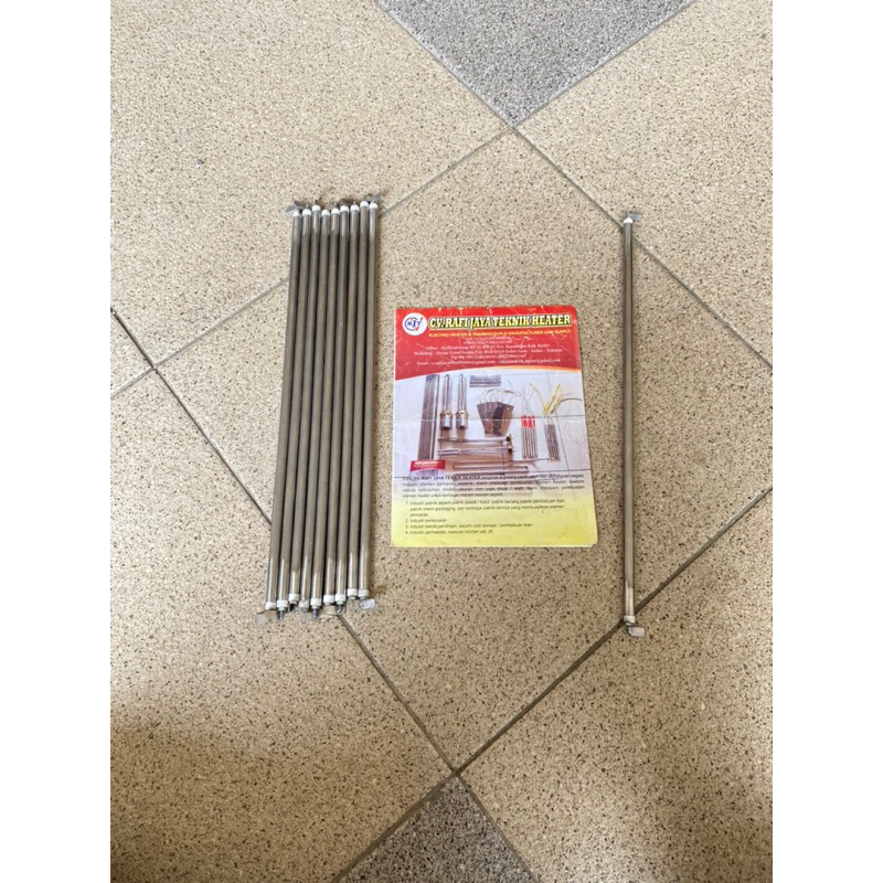 Jual heater lurus tubular heater elemen heater lurus heater oven 40 cm ...