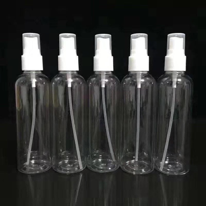Jual Botol Spray Bening Transparan 100ml ( Botol Spray Polos ) | Bisa ...
