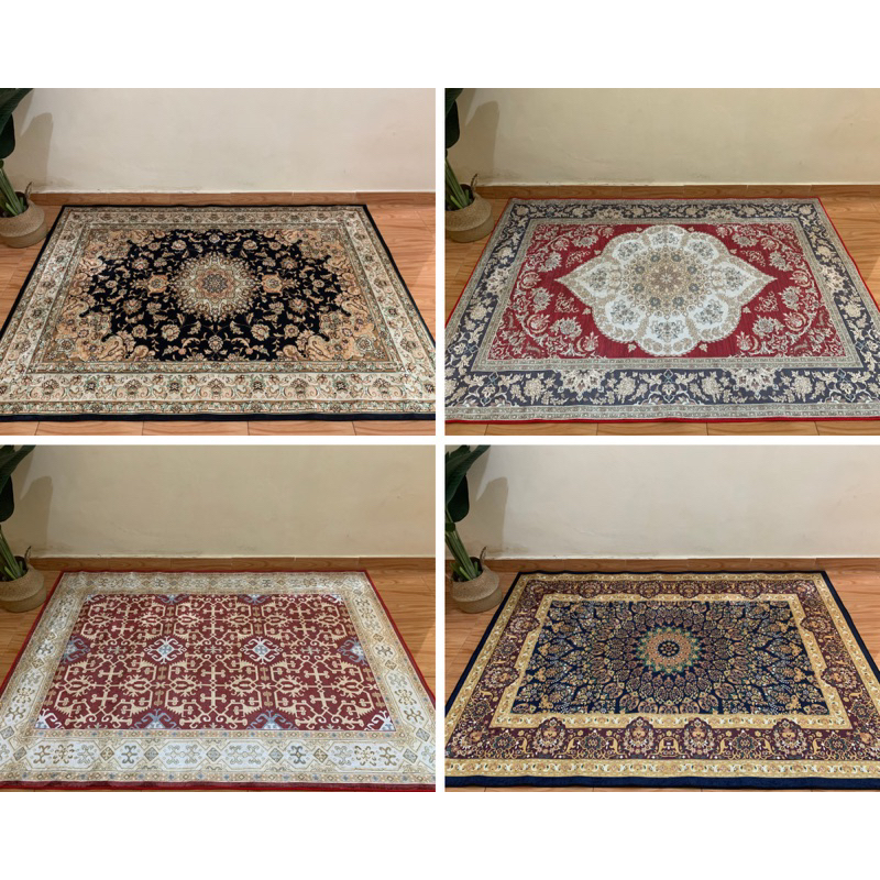 Jual Karpet Motif Turki (permukaan mengkilap) Ukuran 140x200cm | Shopee ...
