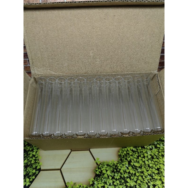 Jual TABUNG REAKSI GLASS ISI 100 PCS MURAH 13x75mm ( BISA DI CUCI ...