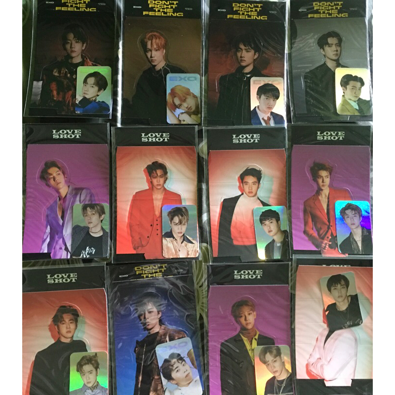 Jual READY STOCK STANDE EXO PHOTOCARD PC HOLOGRAM SET KAI BAEKHYUN ...