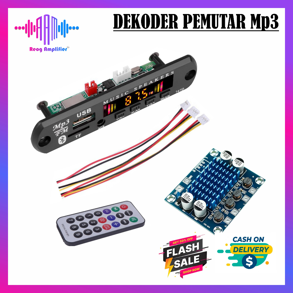 Jual TPA3110 XH-A232 KIT MODUL MP3 BLUETOOTH MAX Set 60W 2X30W 30W+30W ...