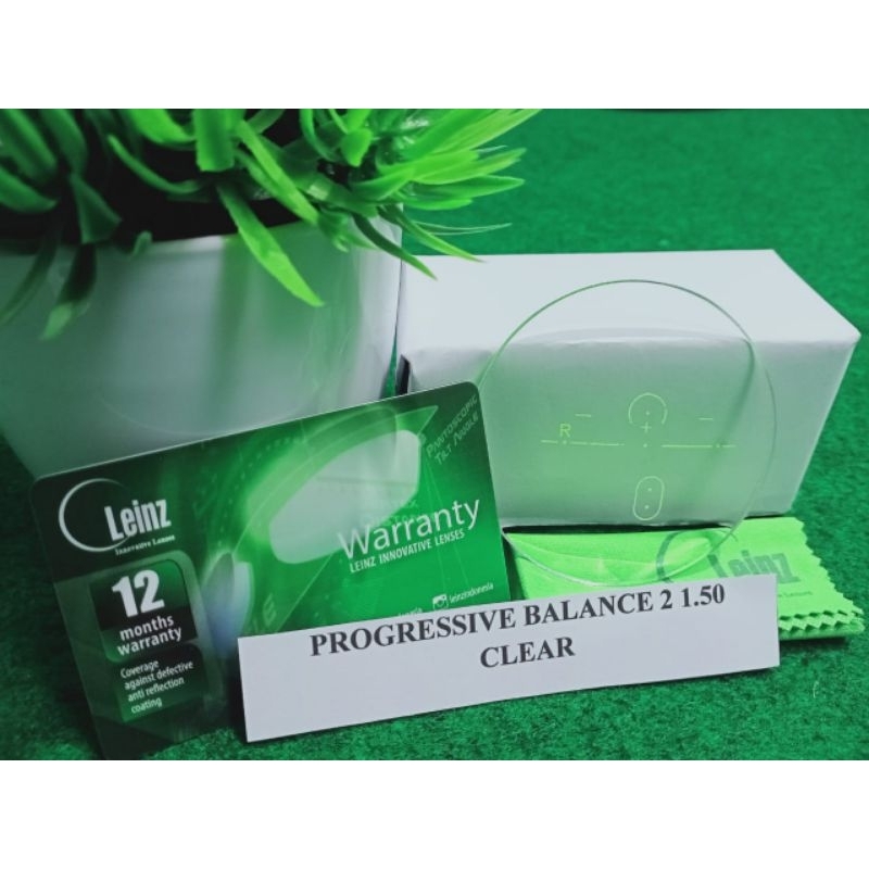 Jual Lensa Kacamata Progresif balance 2 index 1.5(Leinz) | Shopee Indonesia