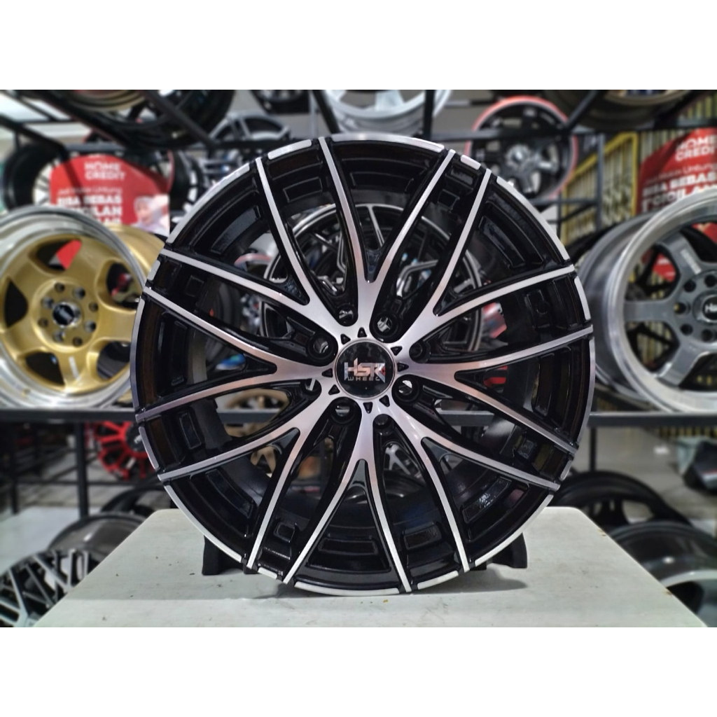 Jual velg mobil racing hsr ring 16 cakep buat jazz yaris swift avanza xenia | Shopee Indonesia