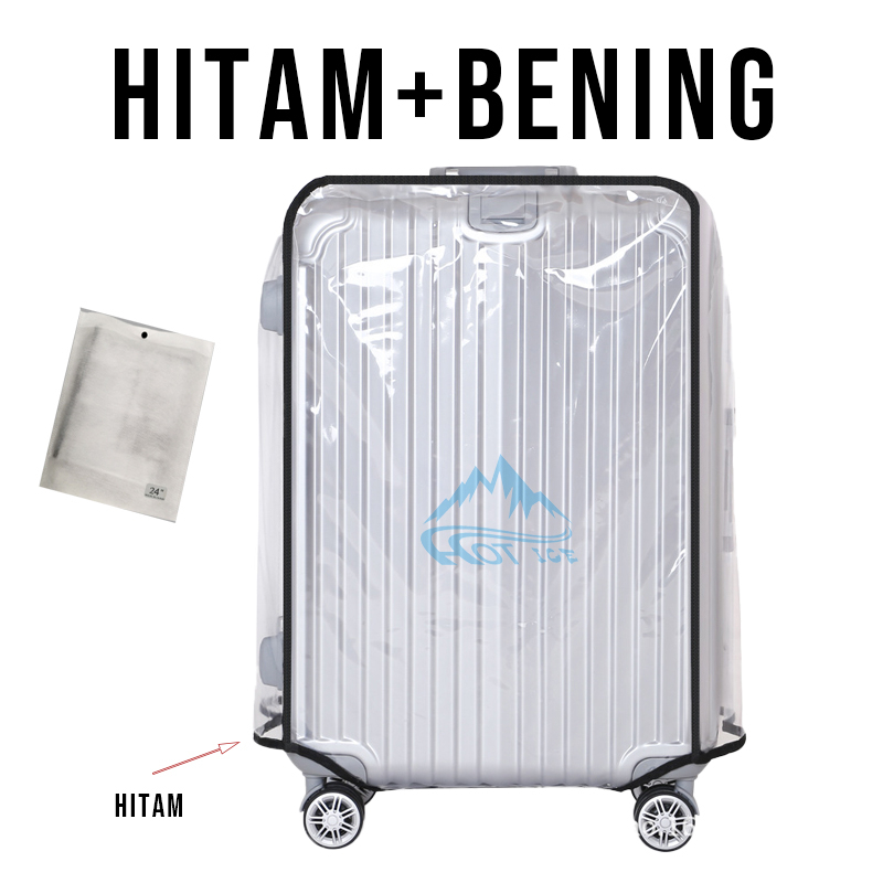 Jual Cover Pelindung Koper Sarung Koper Luggage Cover Transparant PVC ...