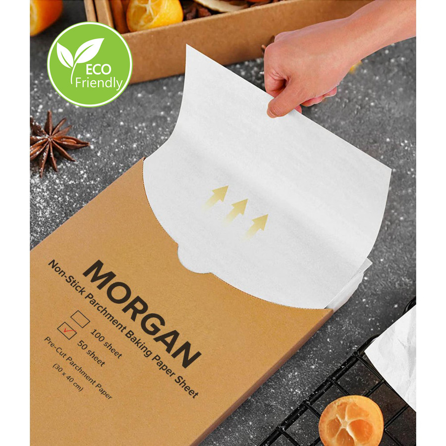 Jual Baking Paper 30x40 / Parchment Paper Sheets for Baking ( 50 Lembar ...