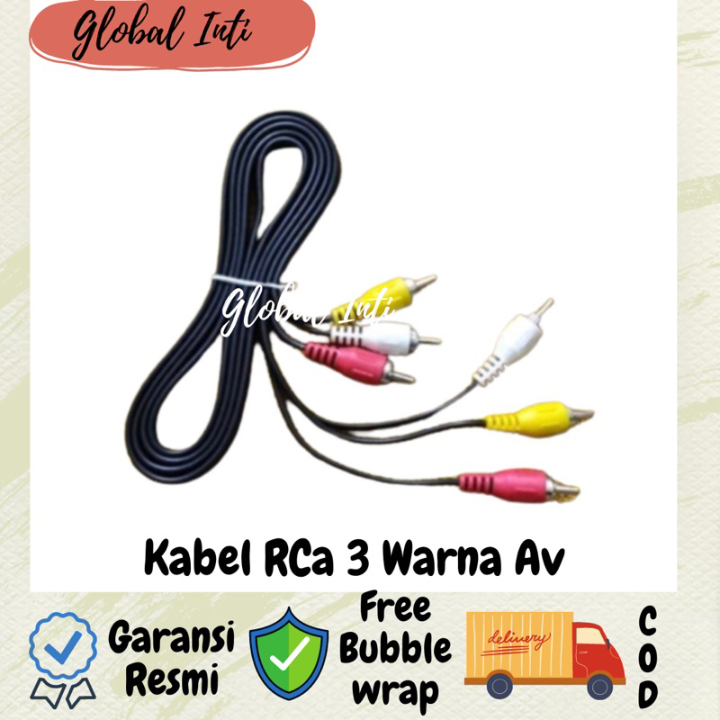 Jual Kabel Av Rca 3 Warna | Shopee Indonesia