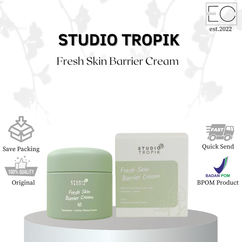 Jual STUDIO TROPIK Fresh Skin Barrier Cream | Shopee Indonesia