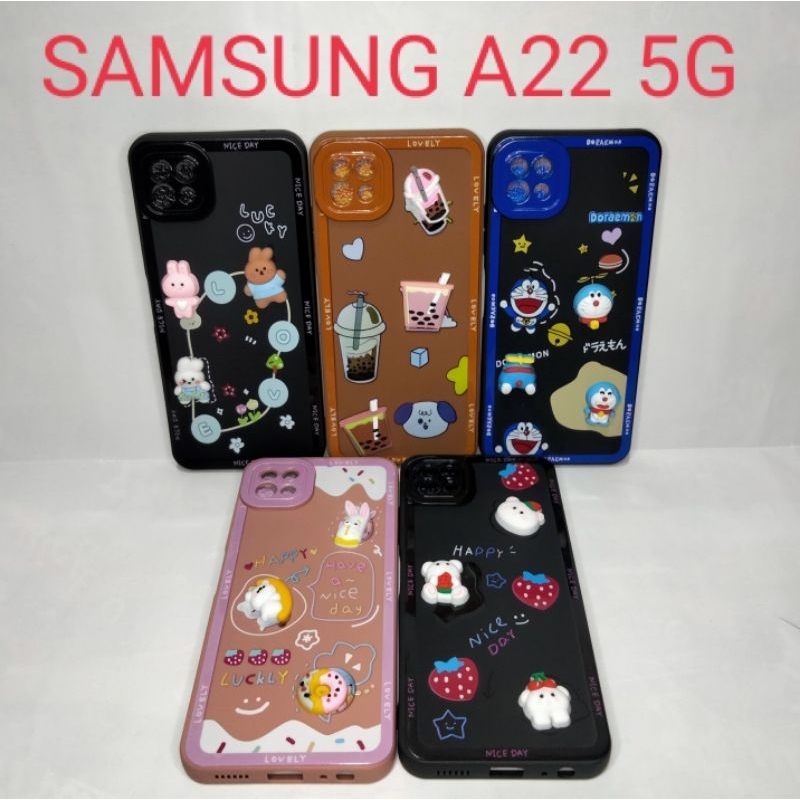 Jual SOFTCASE GAMBAR ANIMASI PLUS BONEKA SAMSUNG A22 5G | Shopee Indonesia