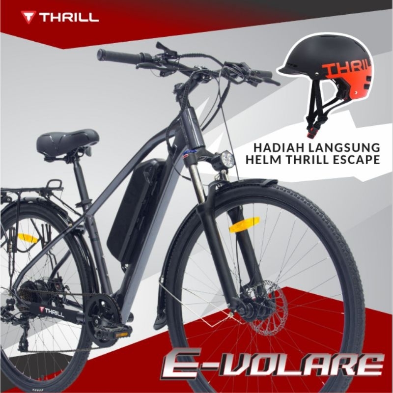 Jual sepeda listrik thrill E-Volare Z 4.0 HANYA BATERAI NYA SAJA ...