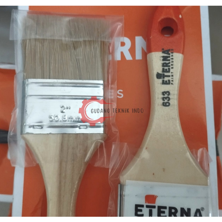 Jual Kuas Cat 2" Tipe E633V ETERNA / Kuas Cat Dinding Tembok / Kuas ...