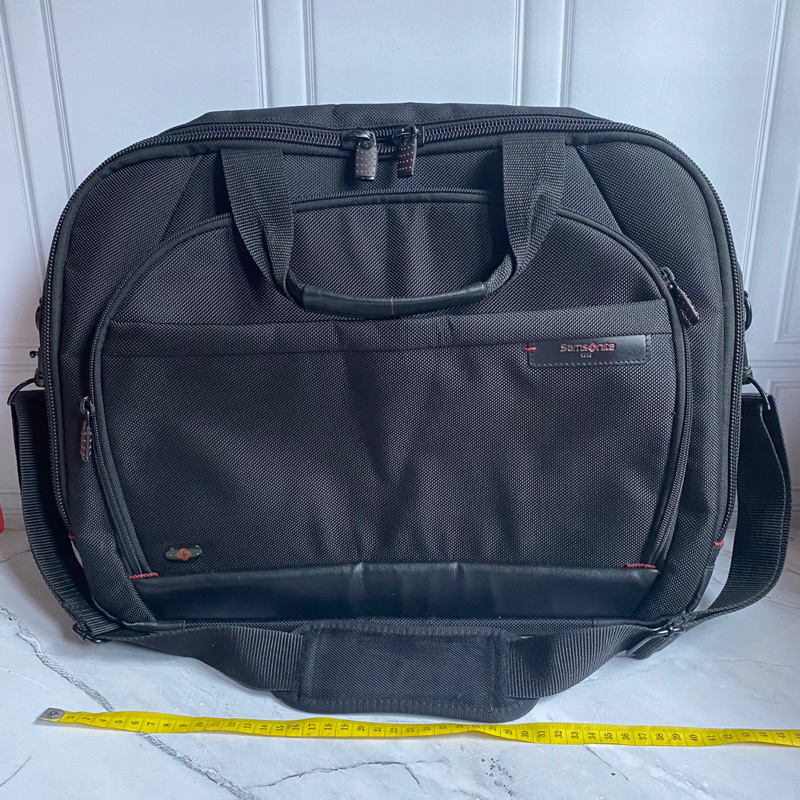 Jual tas laptop samsonite preloved/tas kantor samsonite | Shopee Indonesia
