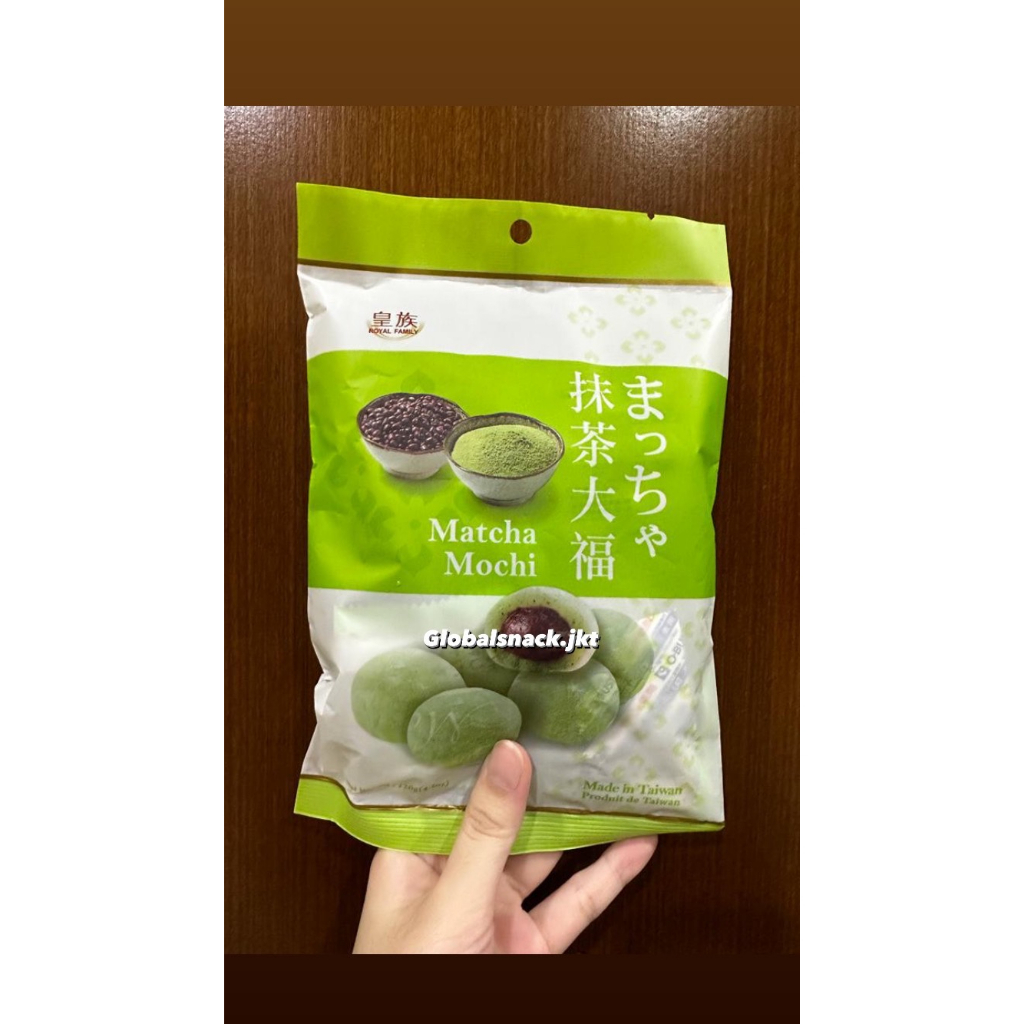 Jual ROYAL FAMILY MATCHA MOCHI TAIWAN | Shopee Indonesia