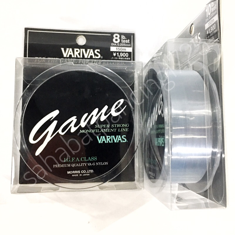 Jual Senar Varivas Game 150m (8 Lbs - 30 Lb) | Shopee Indonesia