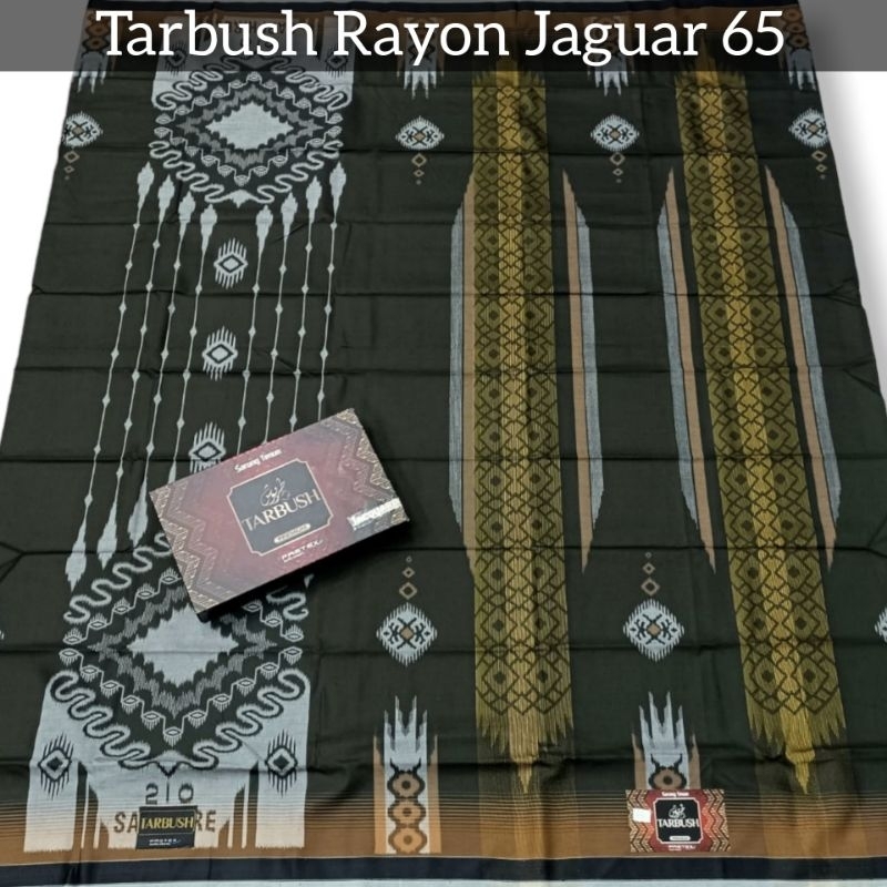 Jual Sarung Tenun Laki TARBUS TARBUSH SAPPHIRE Jaguar Rayon Motif BHS ...