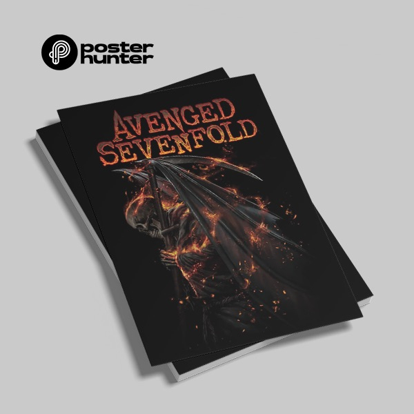 Jual Poster Band AVENGED SEVENFOLD Full | Poster Band A7X | Wallpaper ...