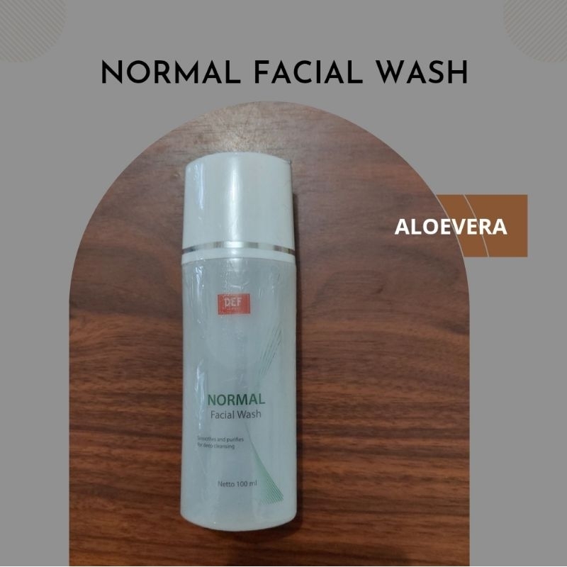 Jual DEF NORMAL FACIAL WASH Sabun Normal | Shopee Indonesia