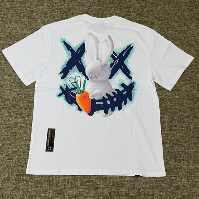 Jual Ricky Is Clown Carrot Rabbit Tee White Original / RickyisClown ...