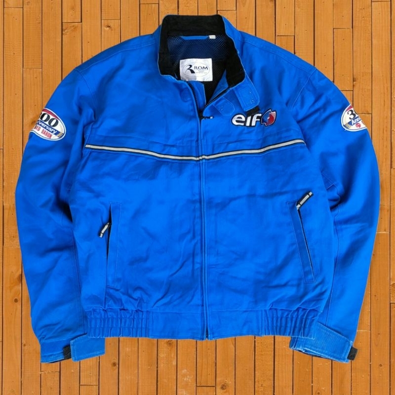 Jual Jaket Vintage Elf Motorcycle 300 Anniversary Size L fit XL Second ...