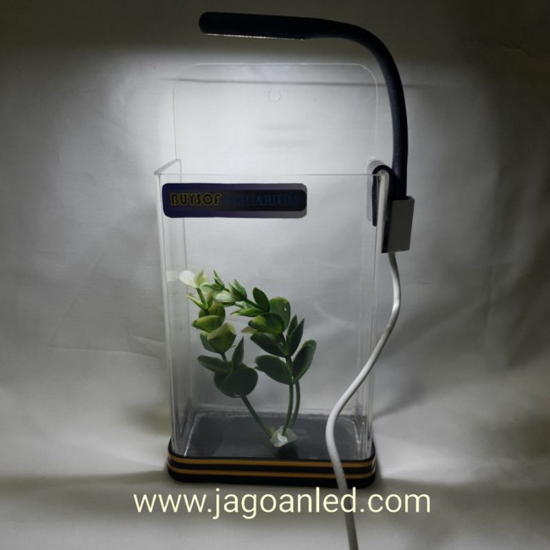 Jual Lampu Aquarium Mini Soliter Cupang USB LED Flexible - Lampu kabel ...