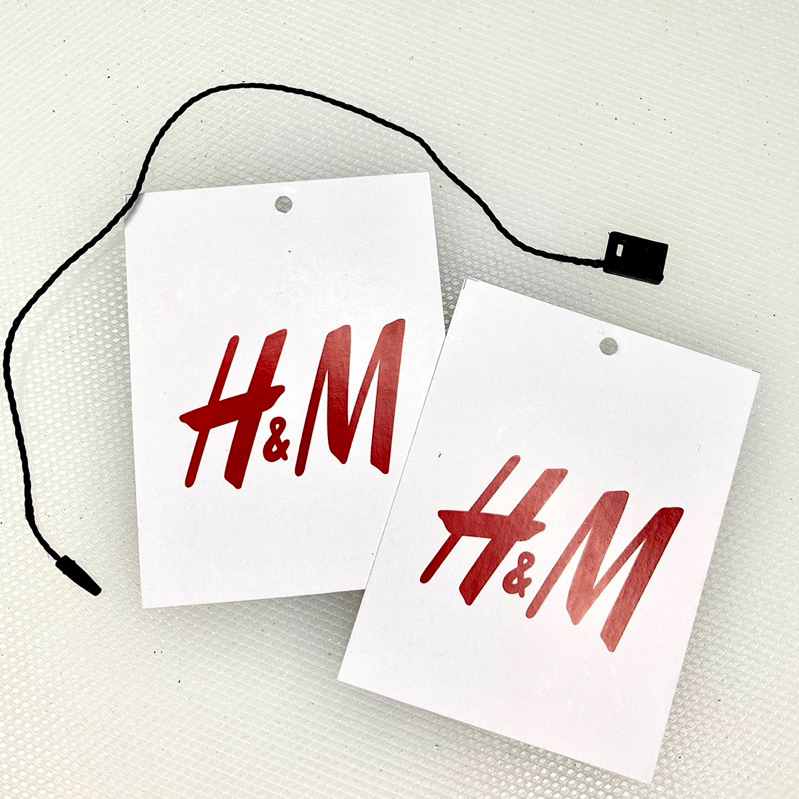 Jual H&M LOGO HANGTAG // HANGTAG BAJU // LABEL H&M | Shopee Indonesia