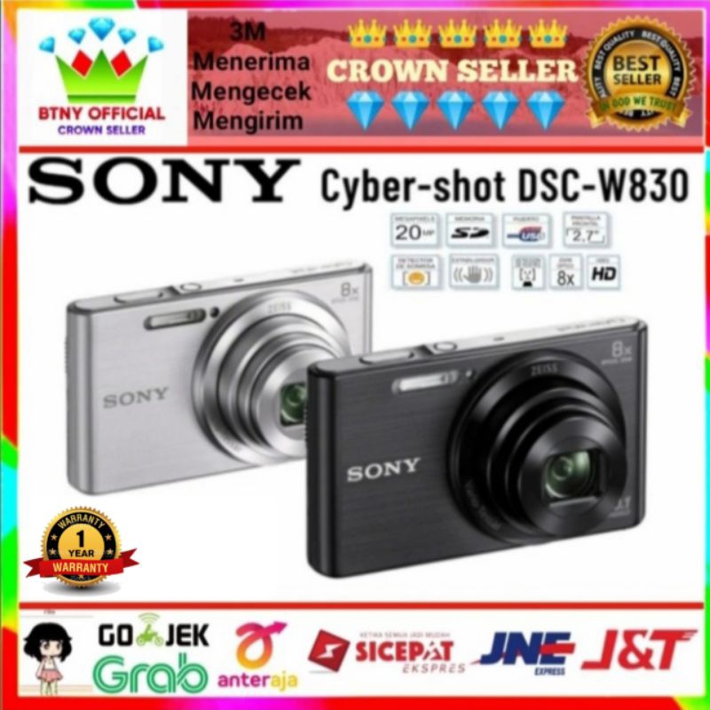 Jual SONY Cyber-Shot DSC - W830 Camera Pocket Sony W830 Cyber-Shot W 830 | Shopee Indonesia