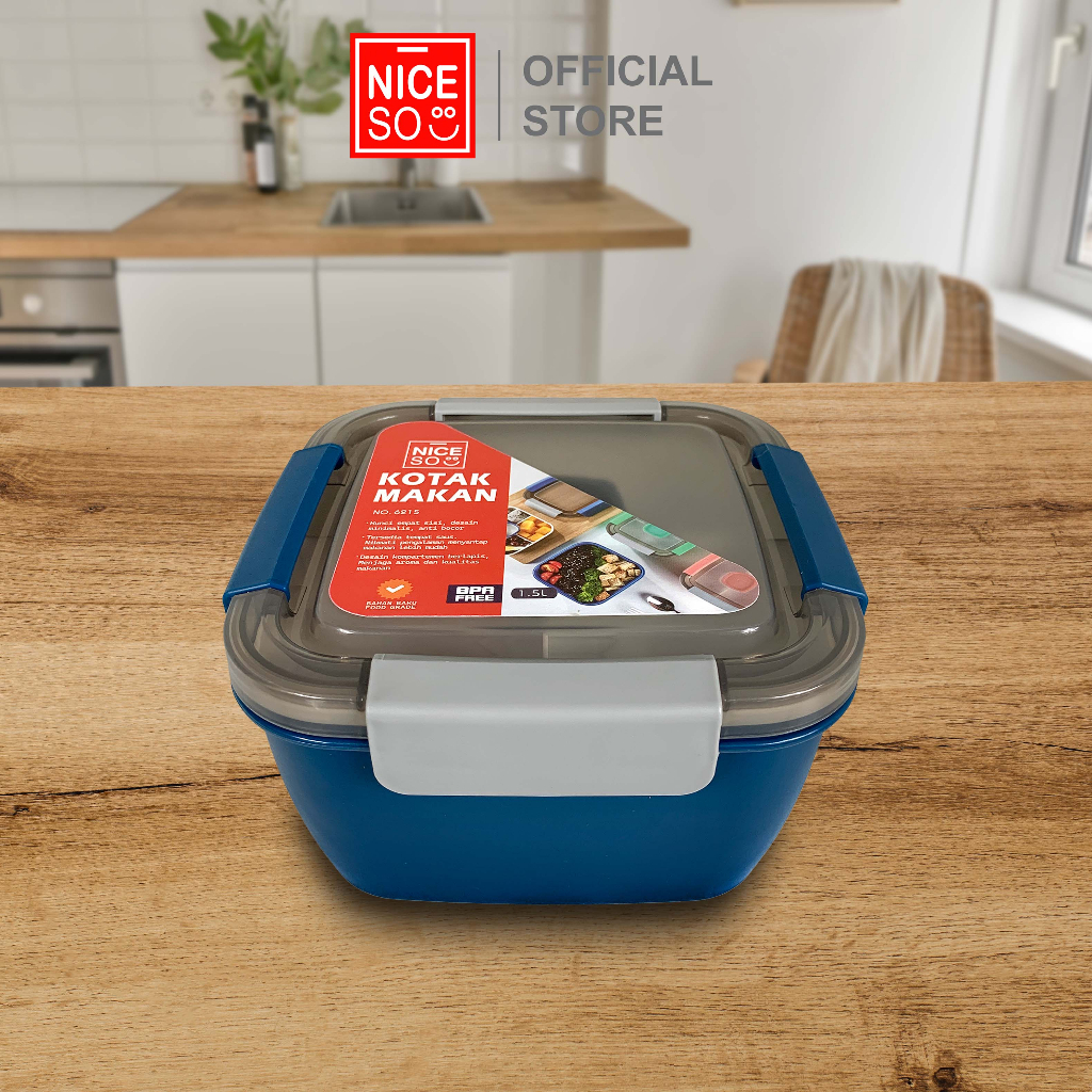 Jual NICESO Official Lunch Box / Kotak Makan 6215 | Shopee Indonesia