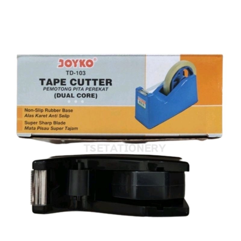 Jual Dispenser Isolasi Solatip Mini Dual Core-Pemotong Pita Perekat ...