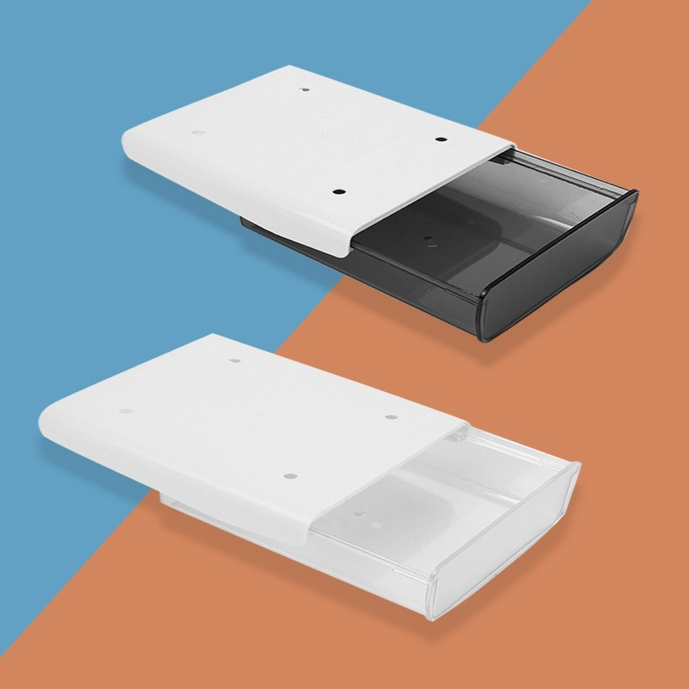 Jual Laci Tempel Bawah Meja Storage Box Laci Tambahan / Tempat Kotak ...