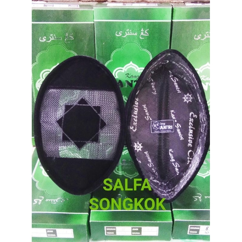 Jual (TINGGI 9 & 10) SONGKOK EXCLUSIVE KANG SANTRI MOTIF LASKAR ~ PECI ...