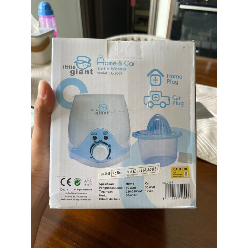 Jual pemanas botol susu dot makanan Little Giant Home and Car Food ...